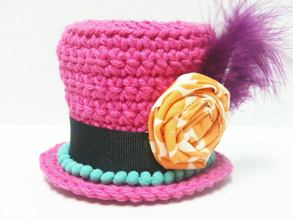 Treasures For Tots Mini Top Hat Crochet Pattern