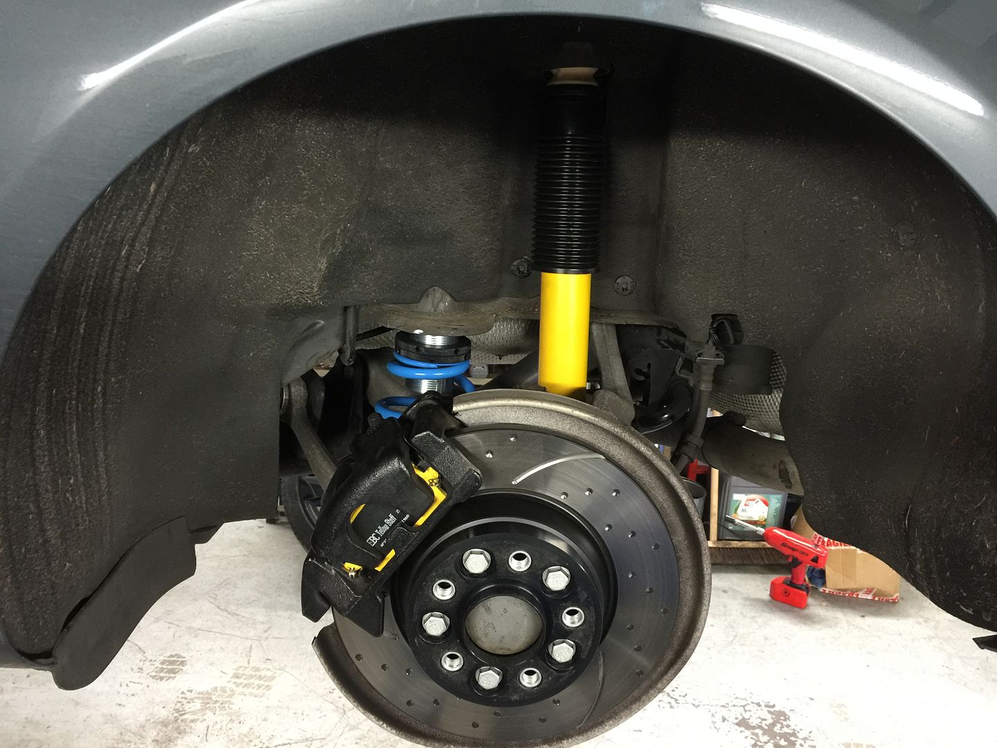 Has anyone installed Bilstein B16 Ride Control coilovers themselves?