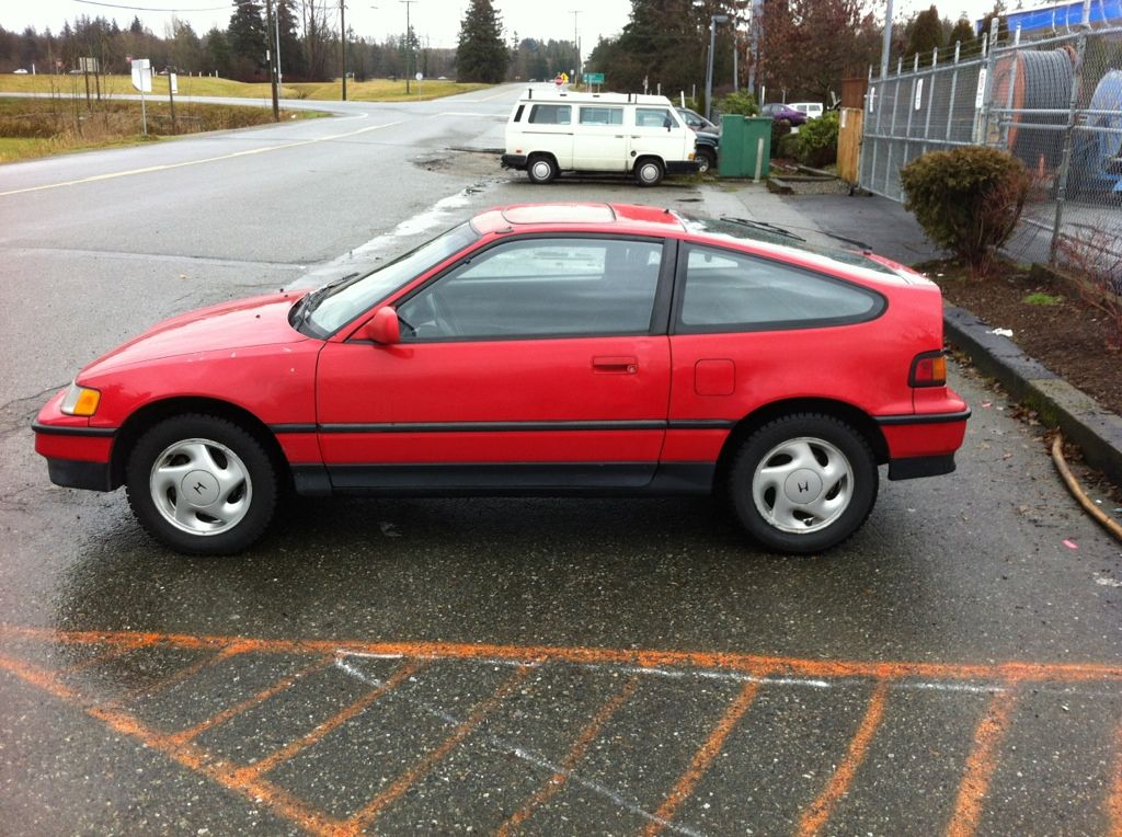 TYetti's 90 CRX SI: smashed :( | Honda CRX Forum